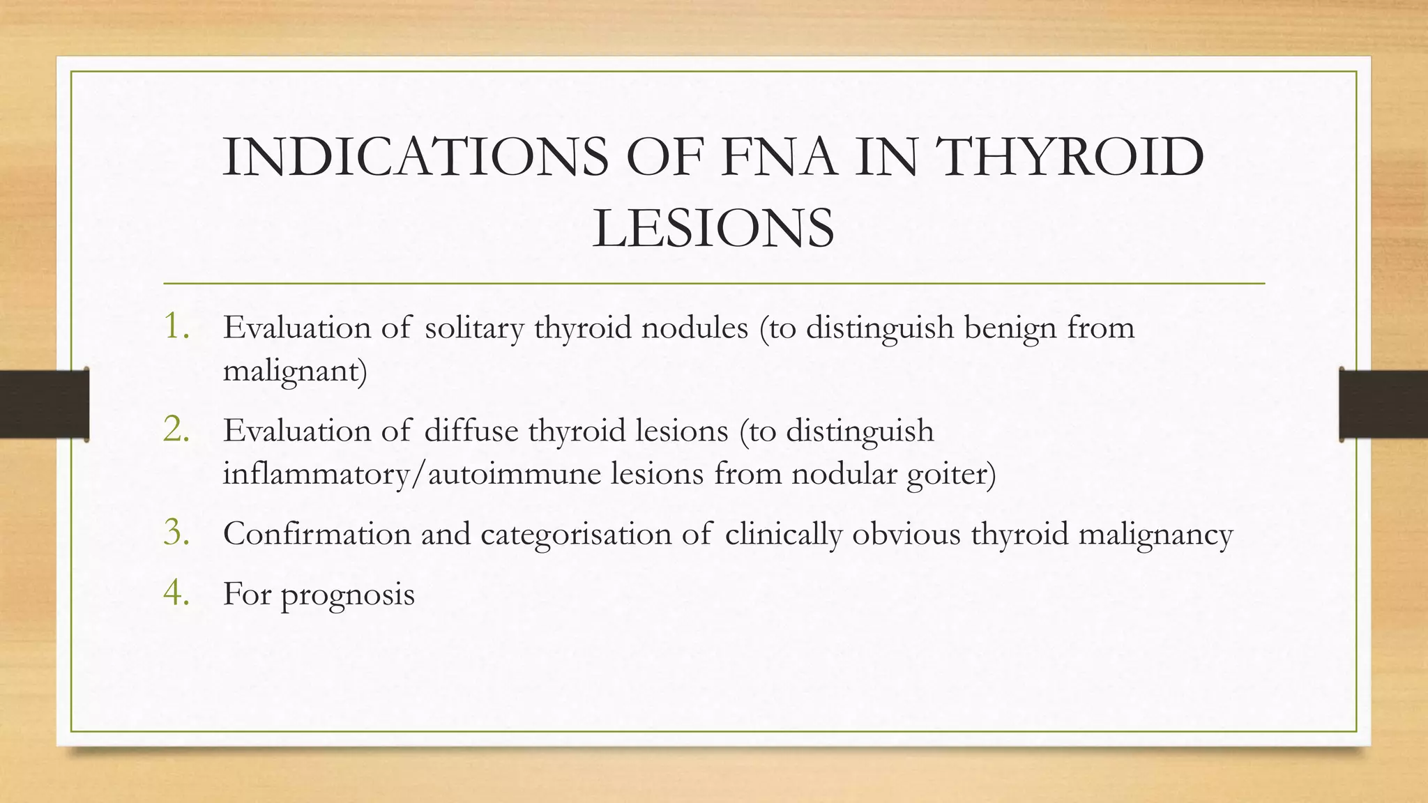 Fnac thyroid | PPTX