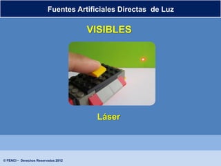 Fuentes naturales y artificiales de luz directa | PDF