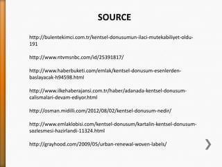 KENTSEL DONUSUM | PPTX