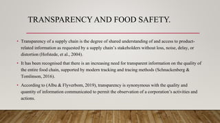 tourism and hospitality: food and beverage notes | PPT