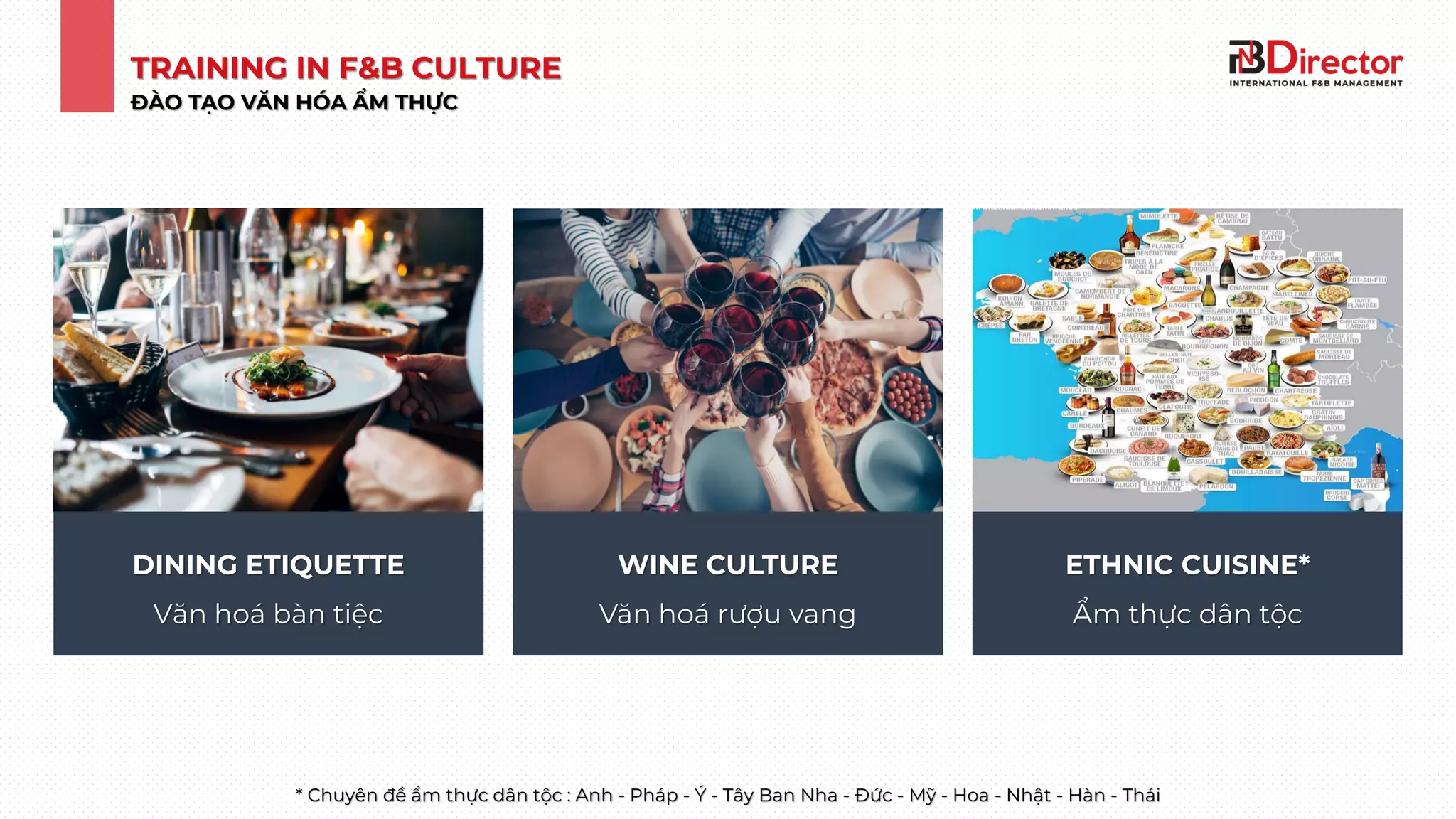 FNB Director - international F&B management | PDF