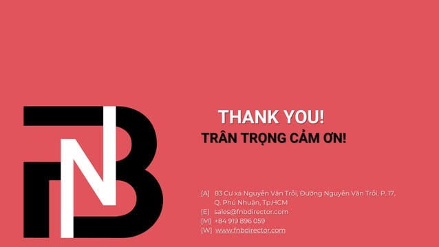 FNB Director - international F&B management | PPT