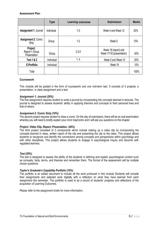 social psycho course outline | PDF | Educational Assessment | Education