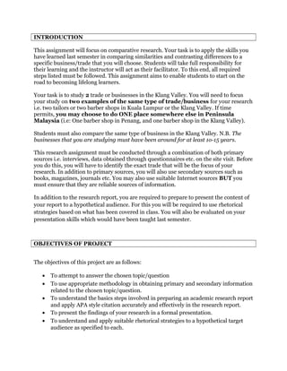 FNBE 0814- ENGLISH 2- PROJECT 2 | PDF