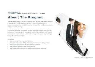 Comprehensive Learning & Development Management | PPT