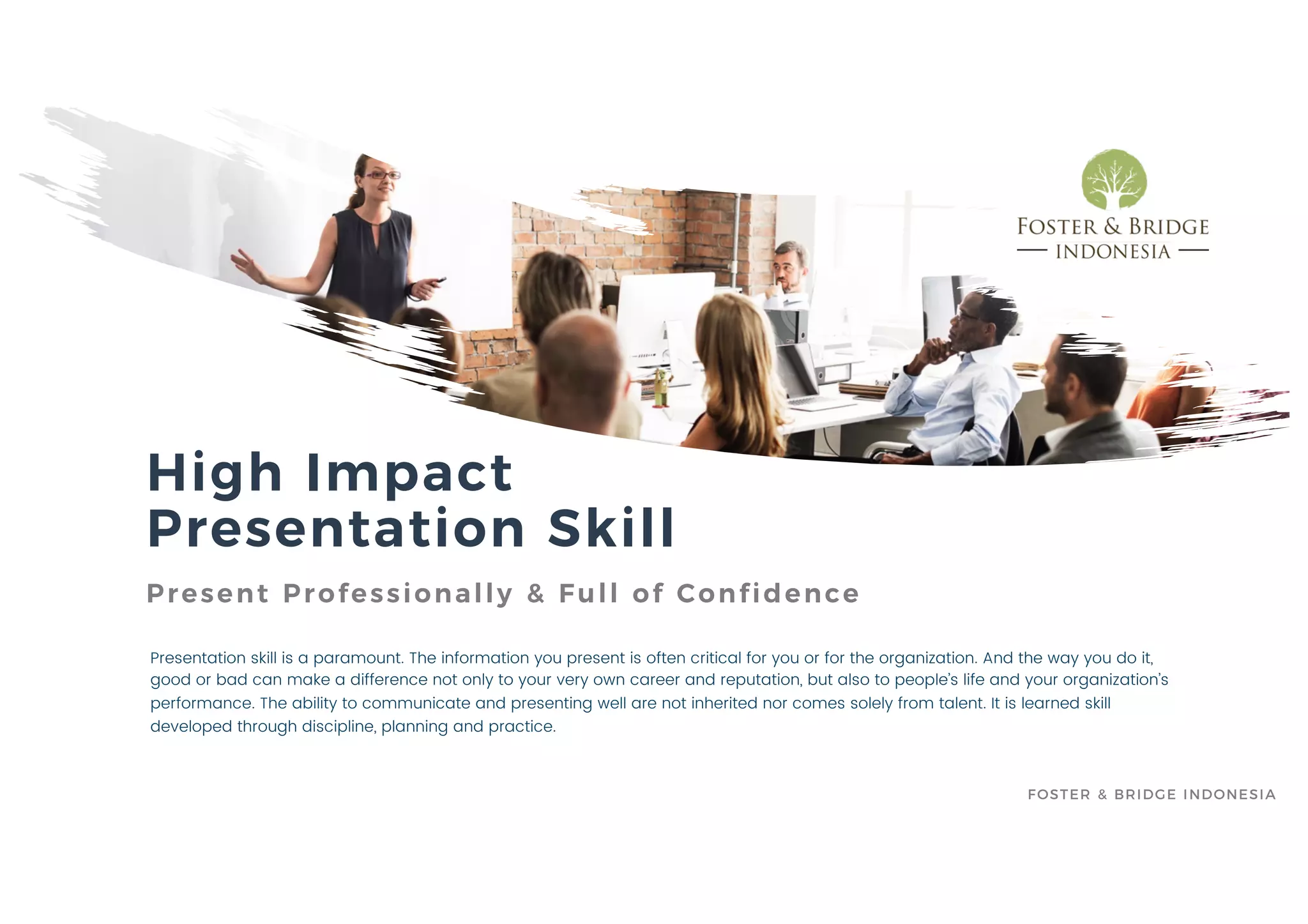 High Impact Presentation Skill | PPT