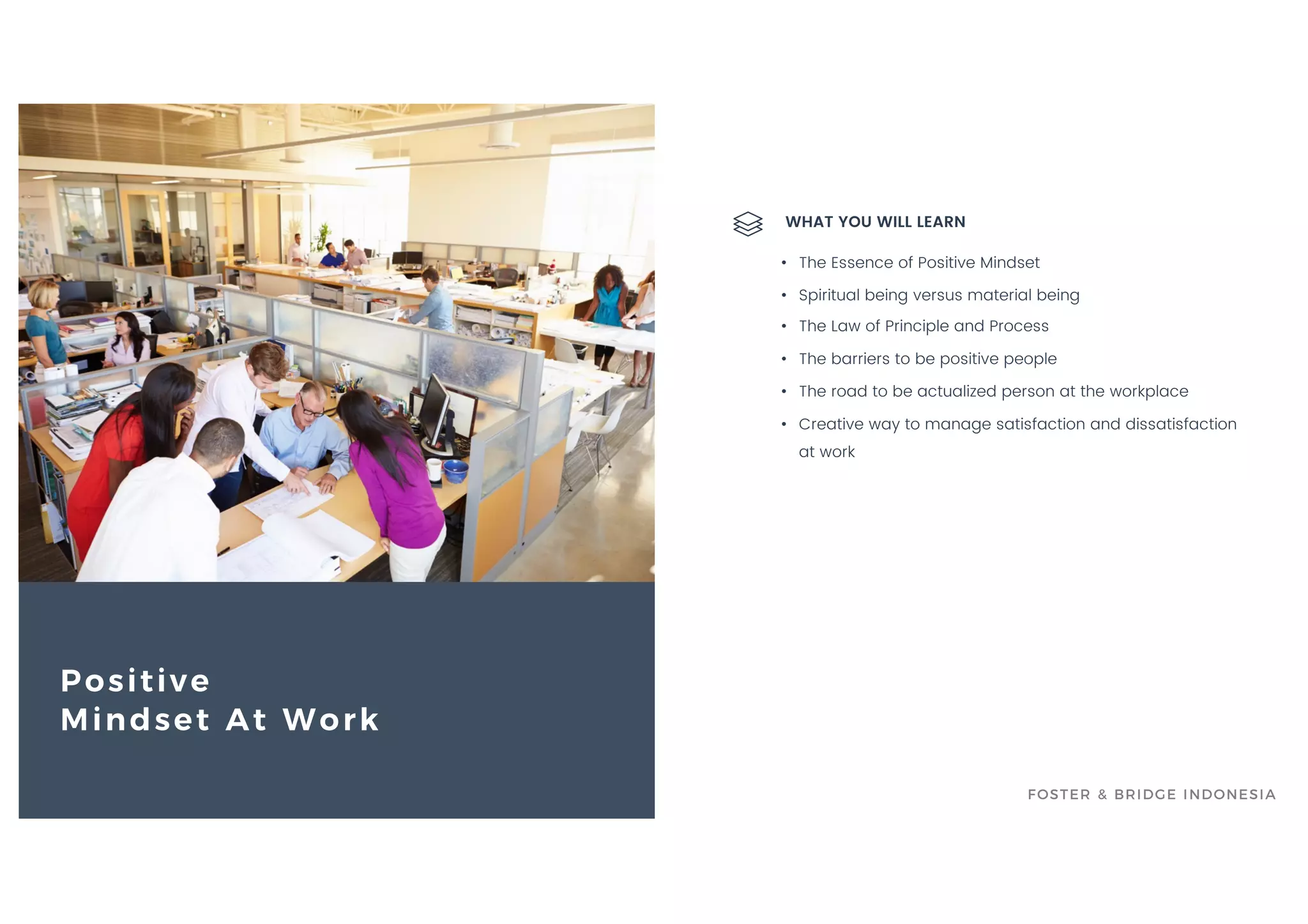 Positive Mindset At Work | PPT