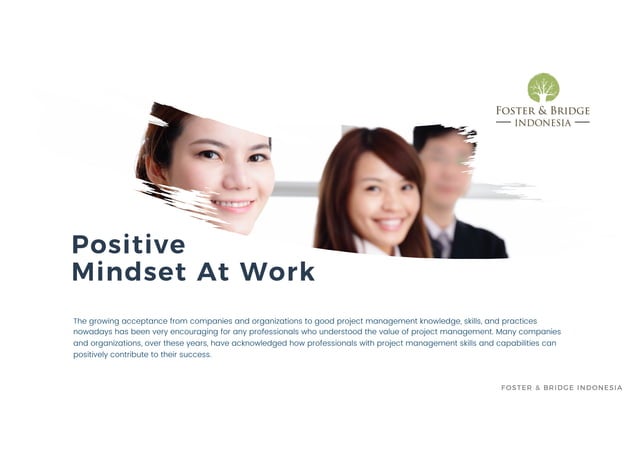 Positive Mindset At Work | PPT