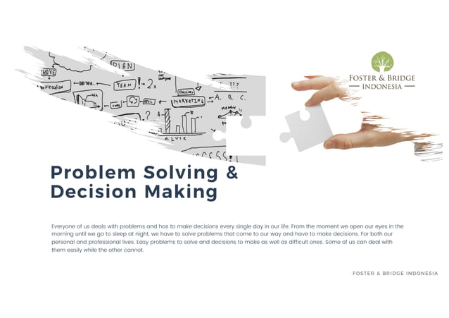 Problem Solving & Decision Making | PPT