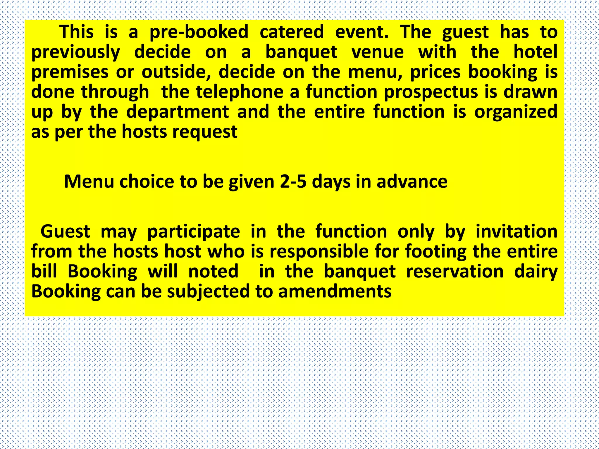 food and beverages assighnment presentation frankfinn | PPTX