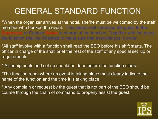 Fnb Training Service & Upselling | PPS | Bars & Restaurants | Attractions