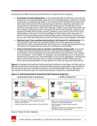 Evolving to an open C-RAN Architecture for 5G | PDF