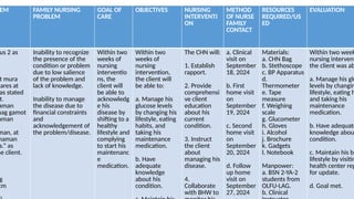 family nursing care plan in the community | PPTX