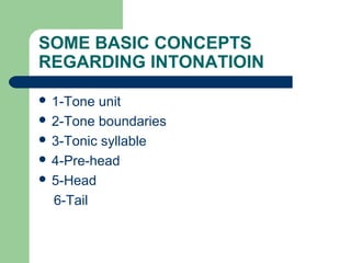 Functions of Intonation | PPT