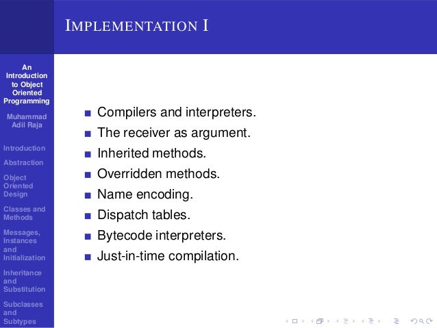 An Introduction To Object-oriented Programming Timothy Budd ... An Introduction To Object-oriented Programming Timothy Budd ...