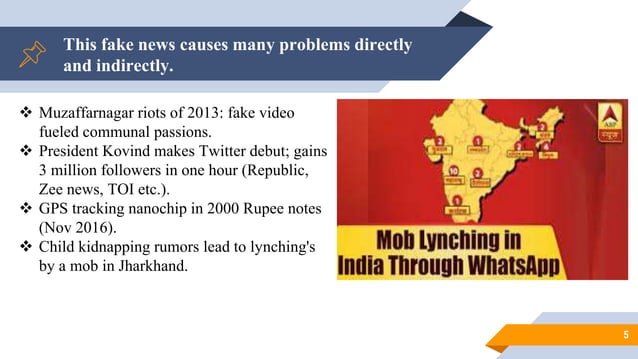 Fake News Detection Using Machine Learning Algorithm Pptx Computing Technology And Computing