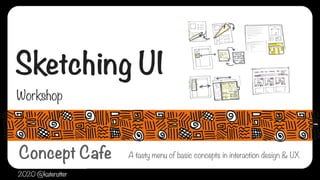 UX Foundations : Sketching UI | PPT