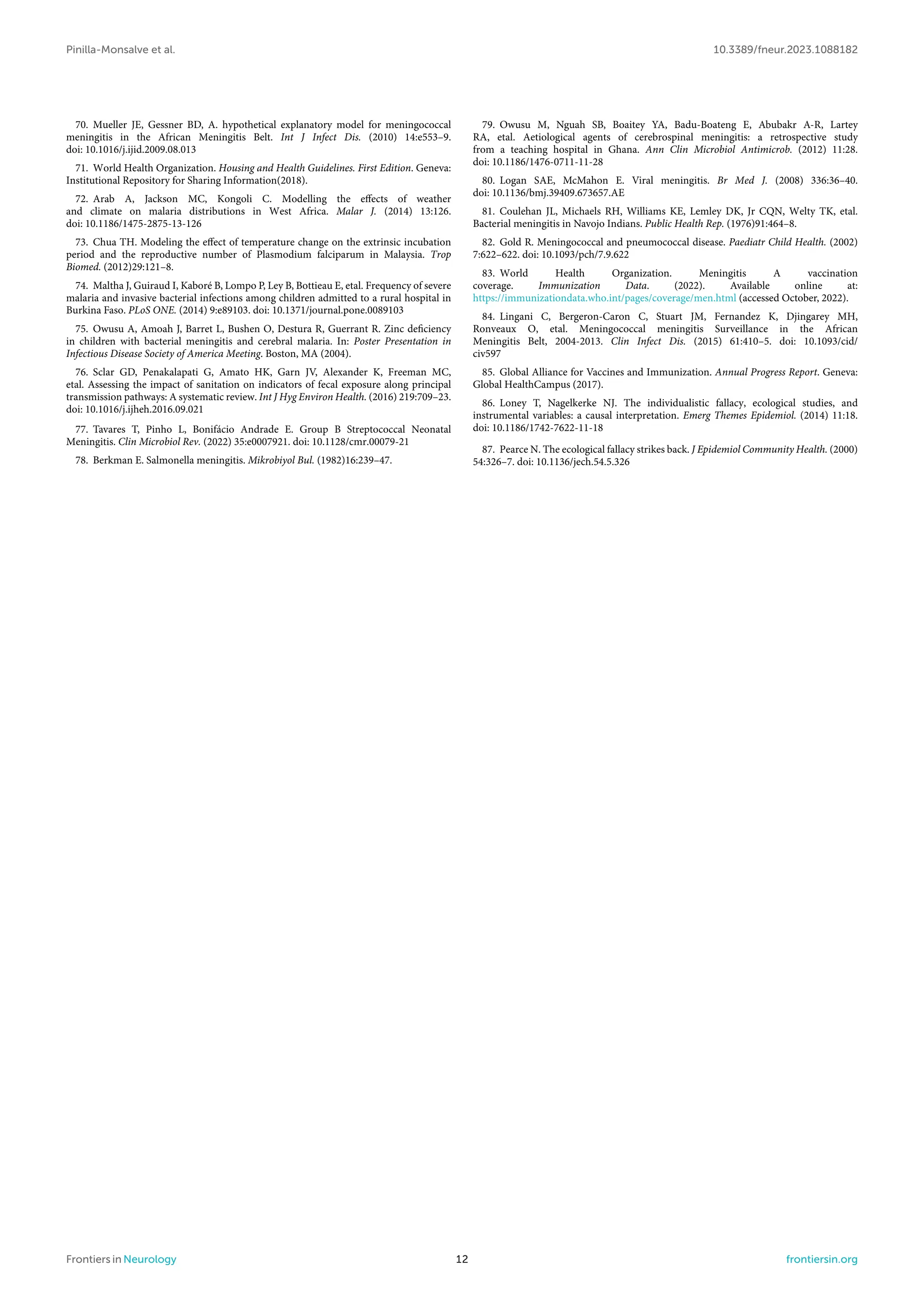 MENINGTIS BACTERIAL Y FACTORES DE RIESGO | PDF