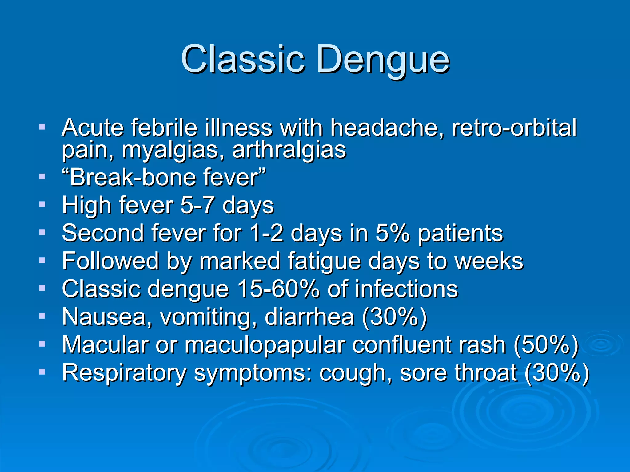 Dengue Fever | PPT