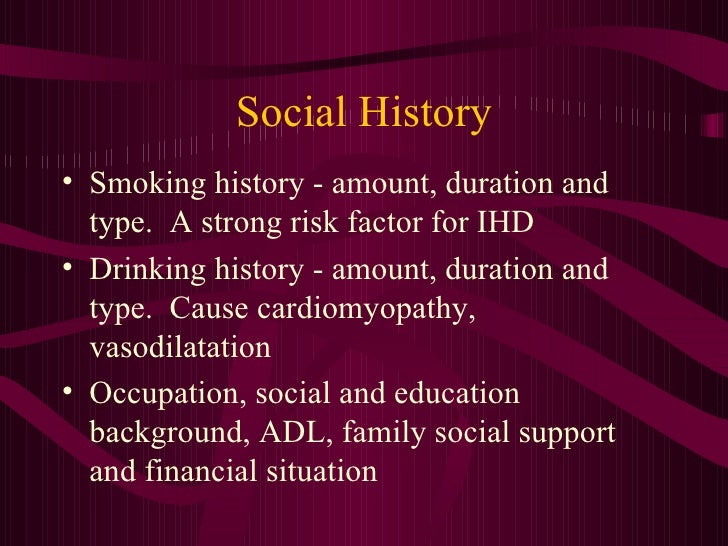 History taking in Medicine