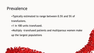 febrile non-hemolyctic transfusion reaction | PPTX