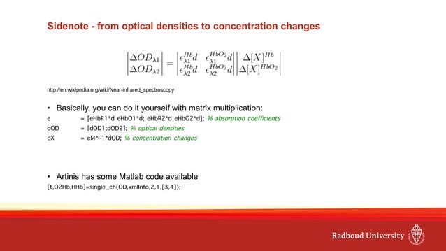 fNIRS data analysis | PDF