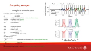 fNIRS data analysis | PDF