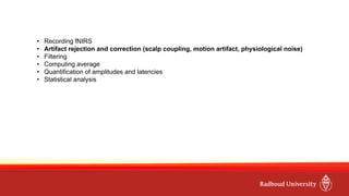 fNIRS data analysis | PDF