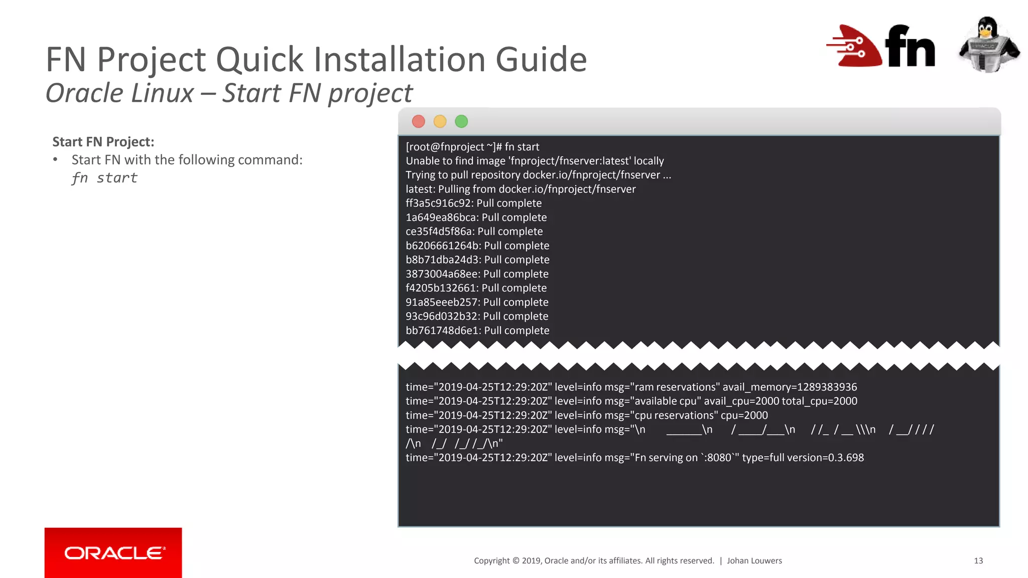 Fn project quick installation guide | PPT