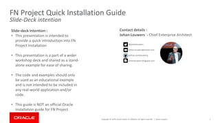 Fn project quick installation guide | PPT