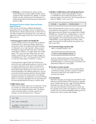 FlexNet Publisher Licensing Security | PDF | Operating Systems | Computer Software and Applications