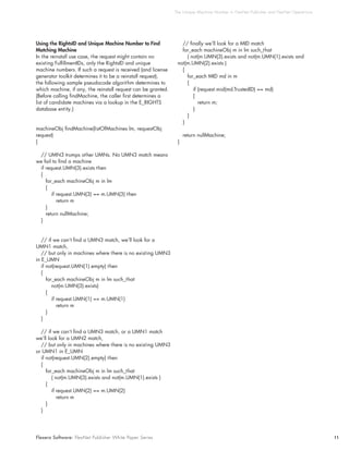 The Unique Machine Number in FlexNet Publisher and FlexNet Operations | PDF