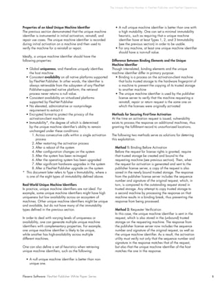 The Unique Machine Number in FlexNet Publisher and FlexNet Operations | PDF