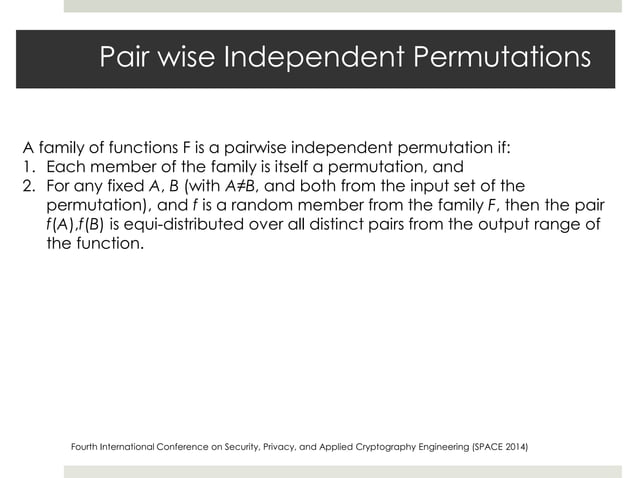 Fnr Arbitrary Length Small Domain Block Cipher Proposal Pdf Programming Languages Computing