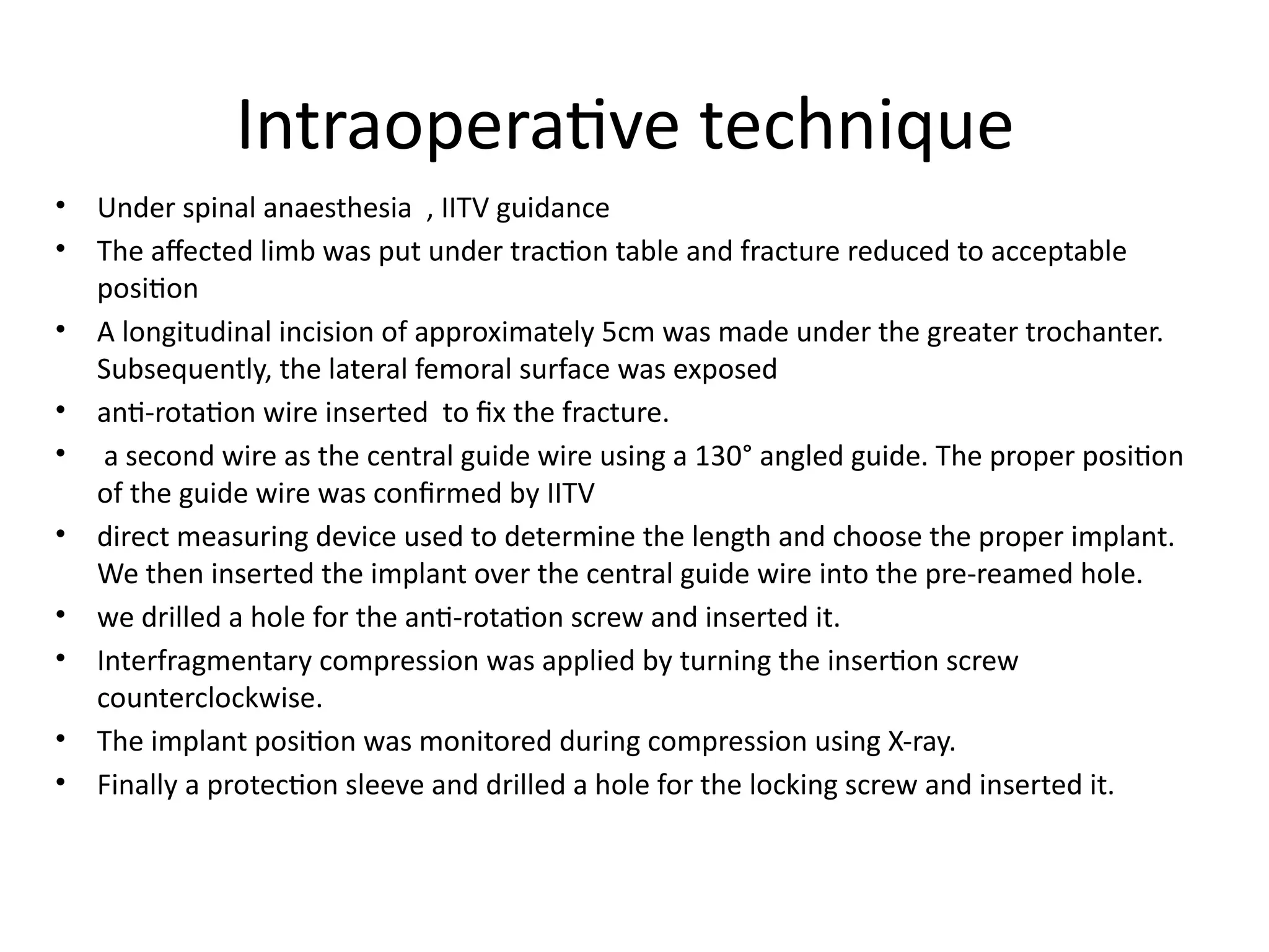 FFEMORAL NECK SYSTEM IN NECK FEMUR FRACTURES | PPTX