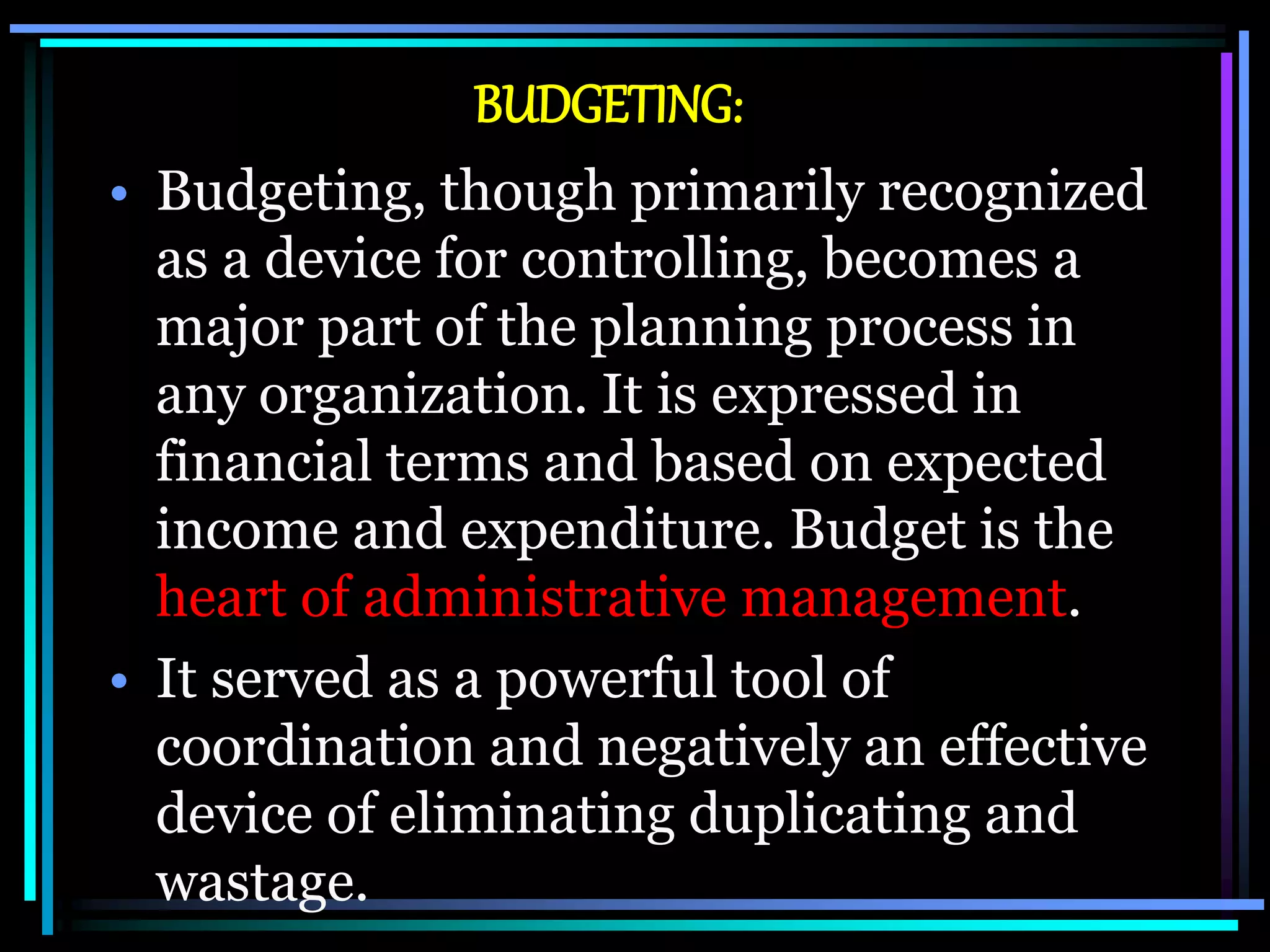 Functions of administration | PPTX