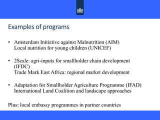 FNS policy objectives outline | PPTX