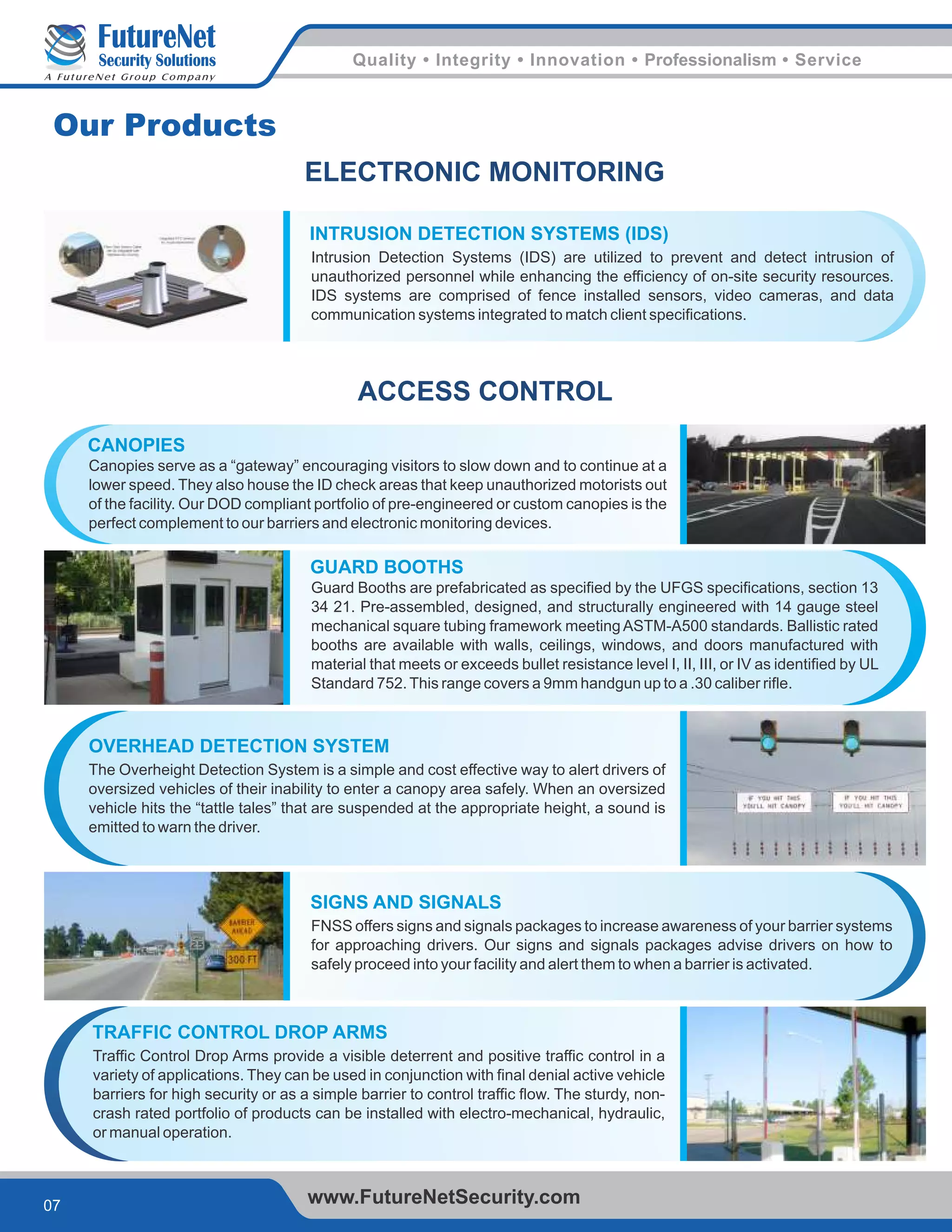 FNSS - Perimeter security services company | PDF