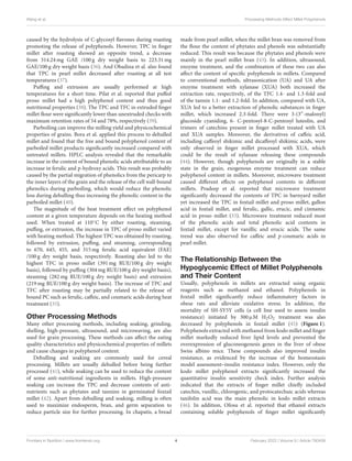 effect of different processing methods on millet polyphenolss | PDF