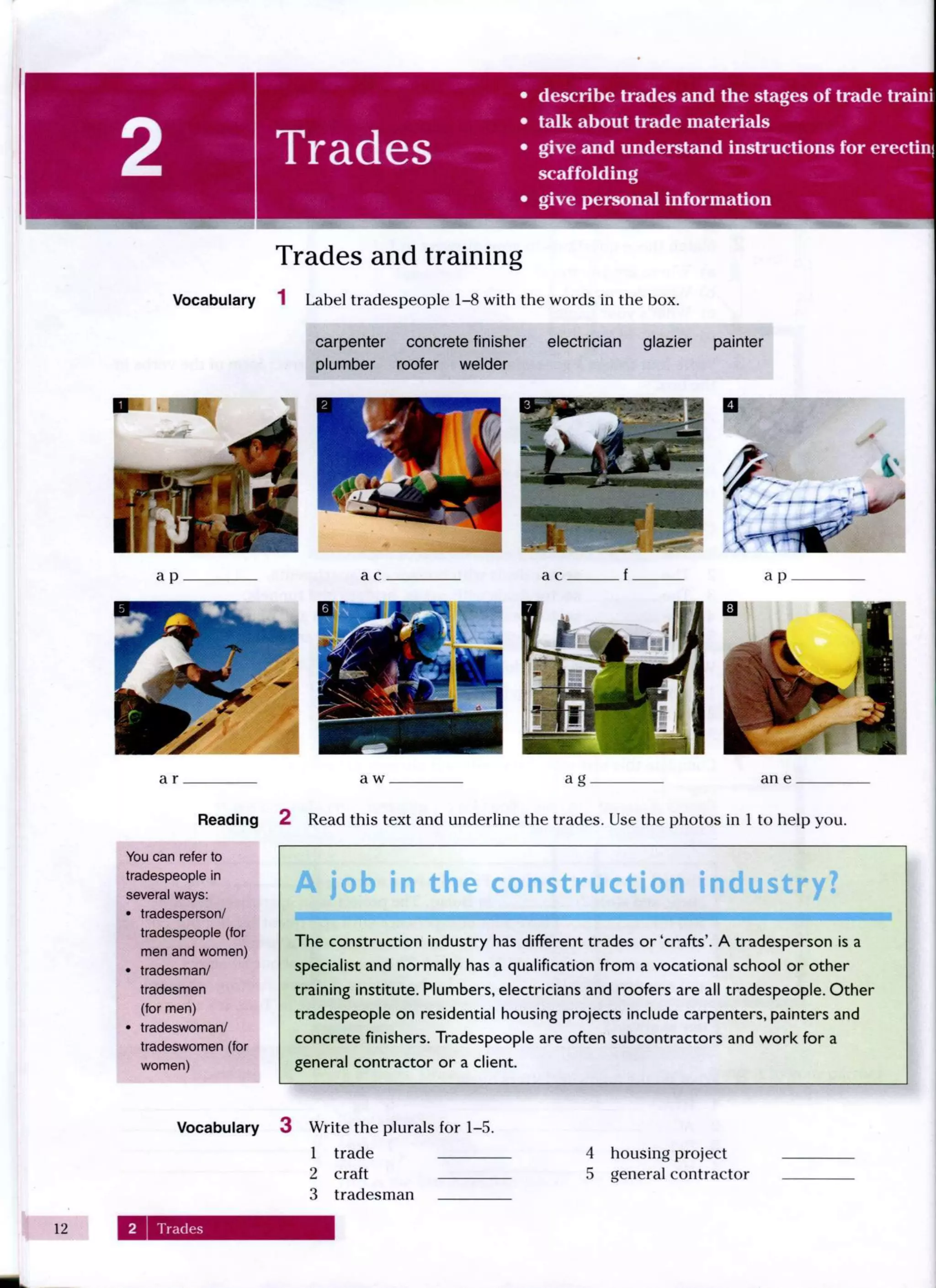 [04677] english for construction 1 | PDF