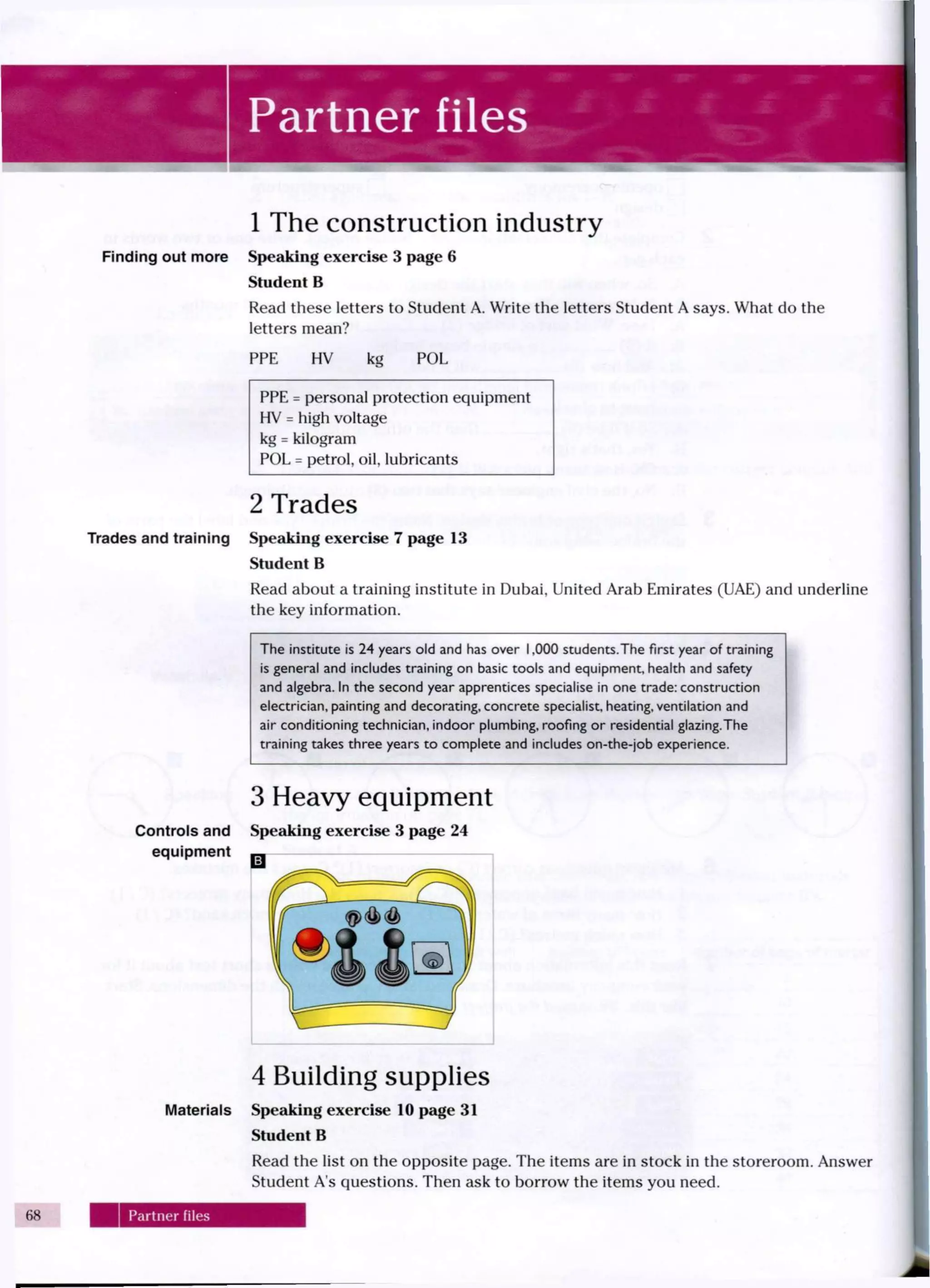 [04677] english for construction 1 | PDF