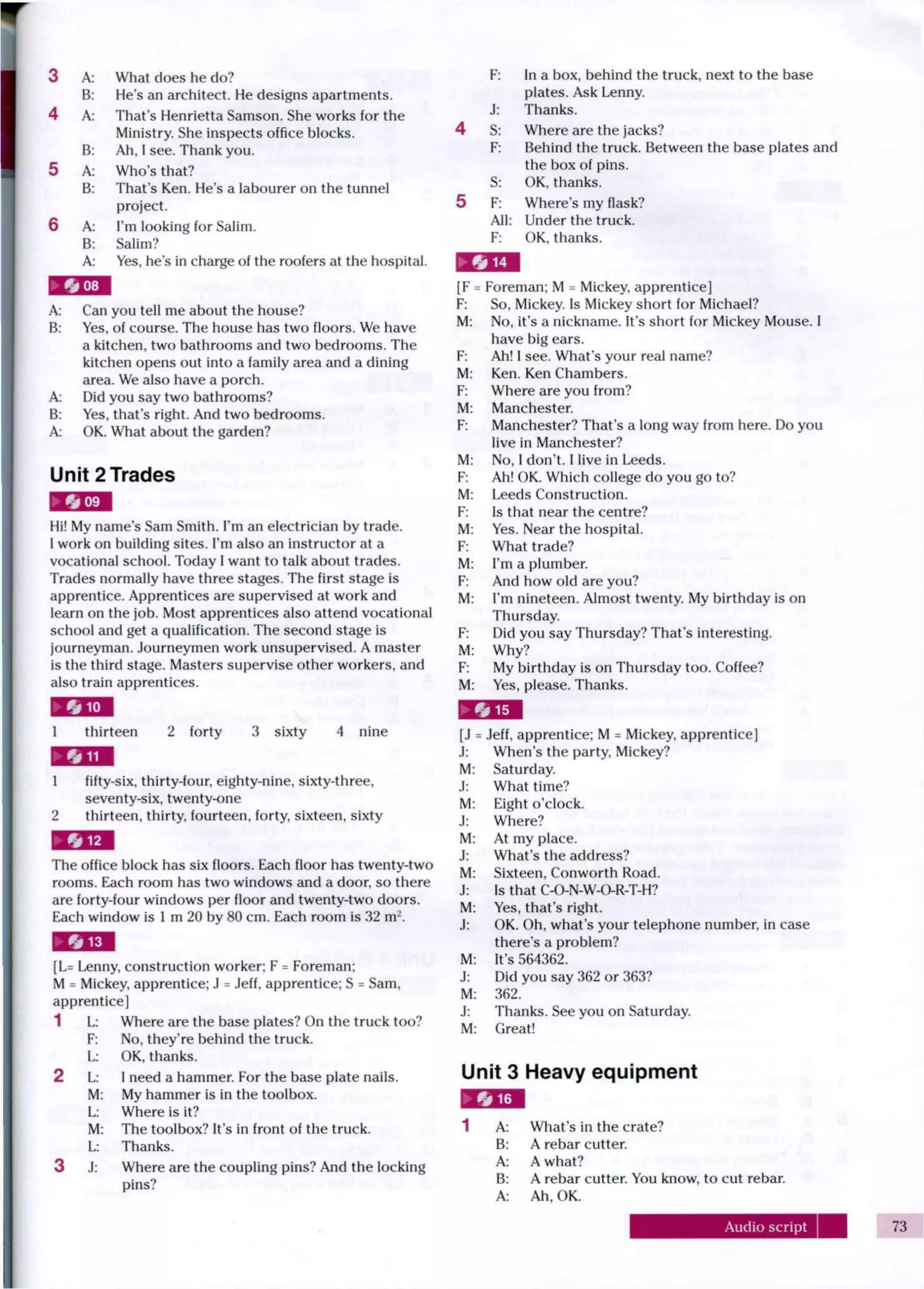 [04677] english for construction 1 | PDF