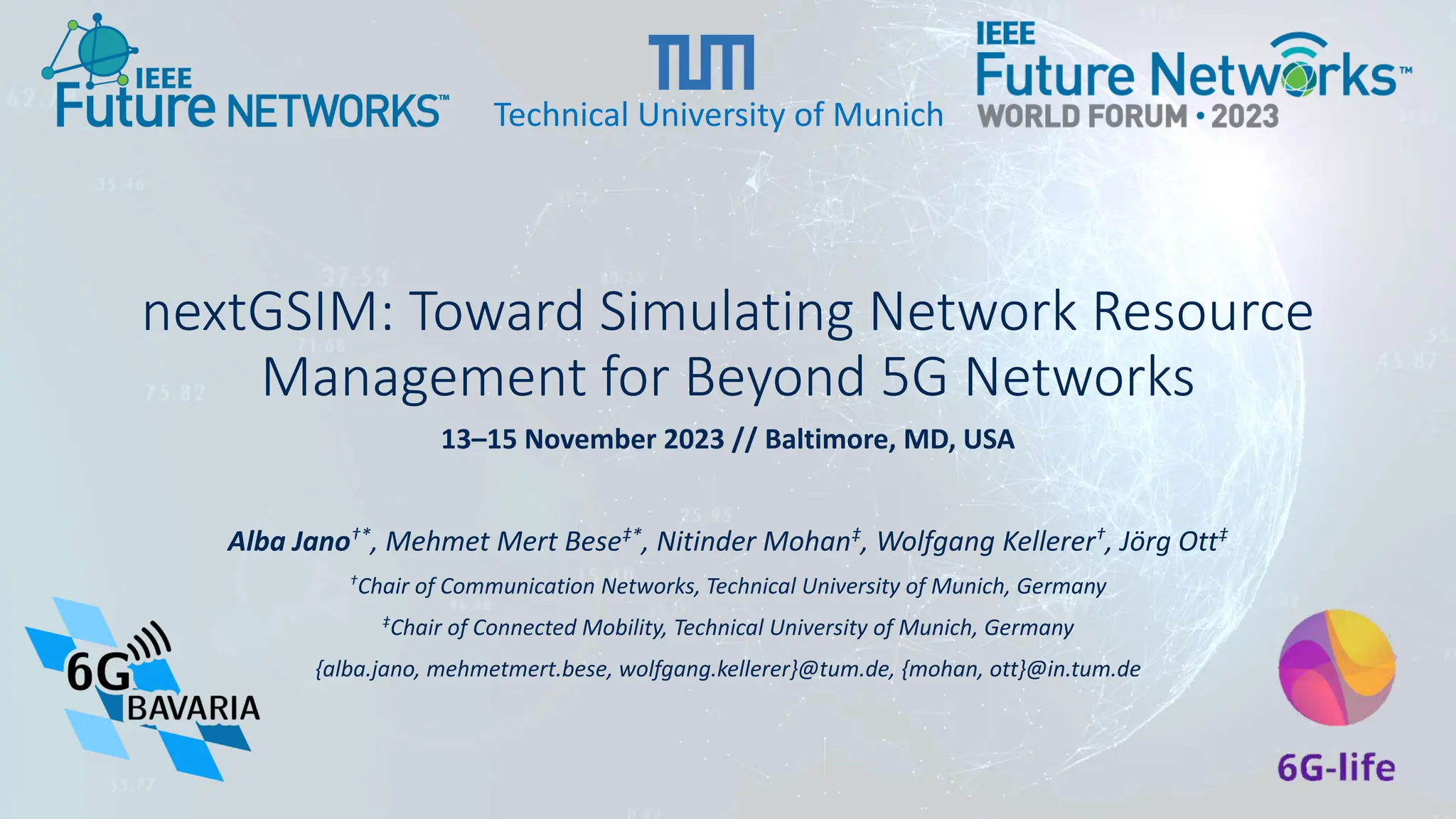Nextgsim Toward Simulating Network Resource Management For Beyond 5g Networks Ppt