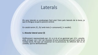FO09 Laterals nasals-vibrants-h | PDF