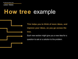Burnet News Club resource - Logic Trees | PPT