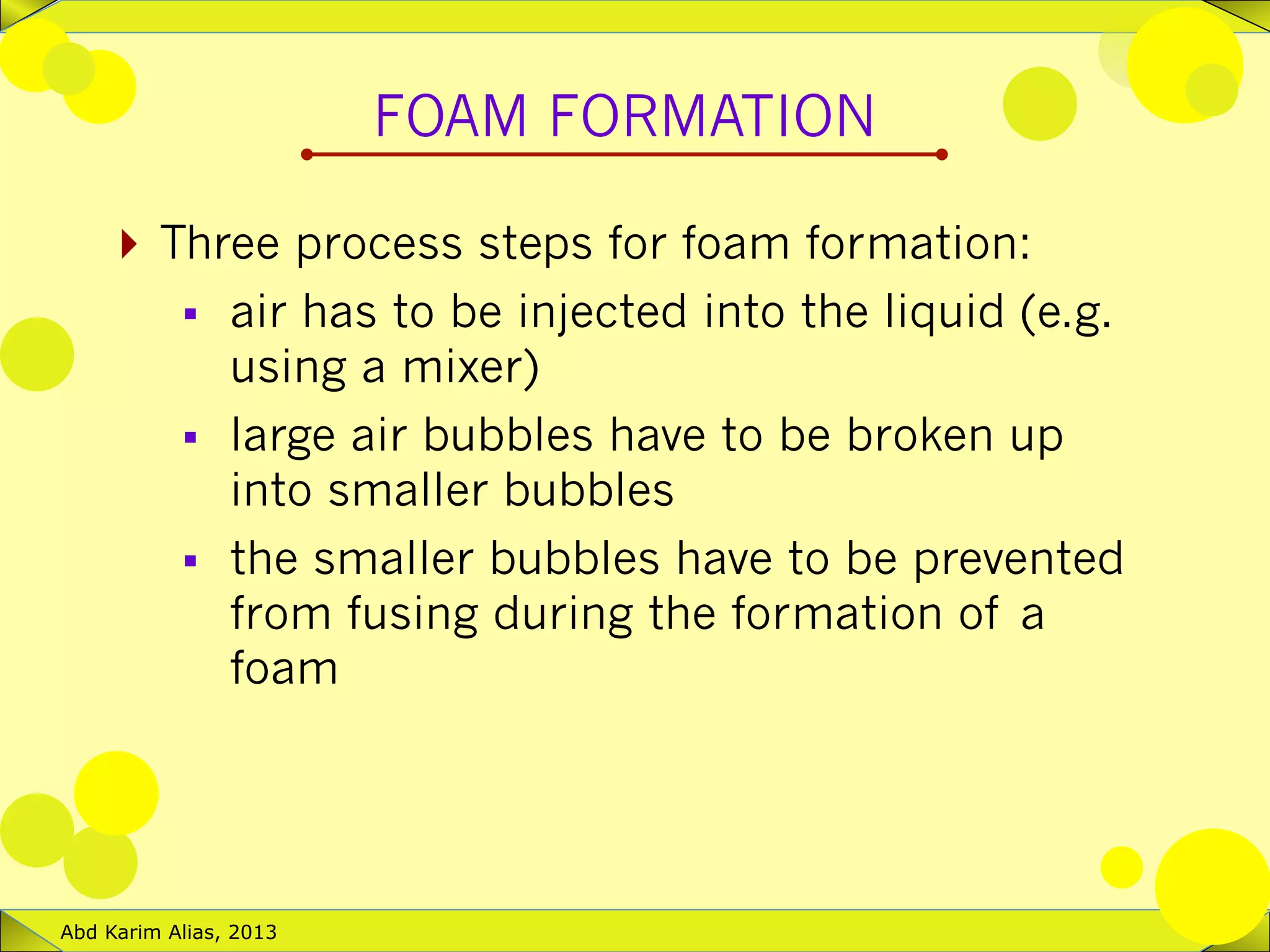 Foam | PDF