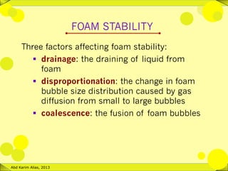 Foam | PDF