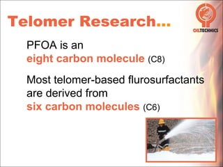 Oil Technics Ltd: C6 Fire Fighting Foam Concentrates. | PPS