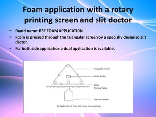 Foam dyeing | PPTX