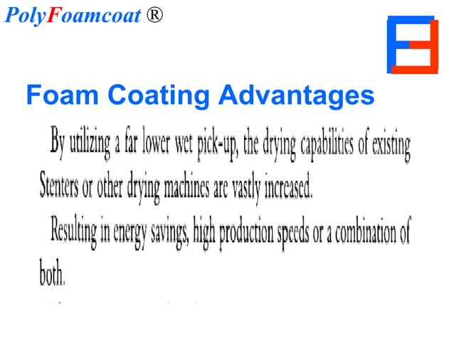 Foam Coating Technology | PPT